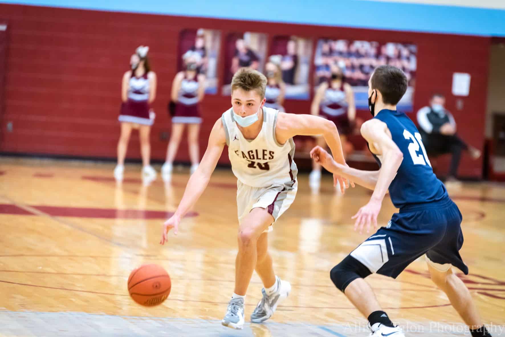 Last second layup gives Portland the Win vs Eagles - Windham Basketball